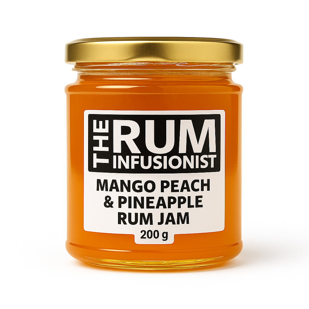 Mango, Peach & Pineapple Rum Jam - 200ml – The Rum Infusionist